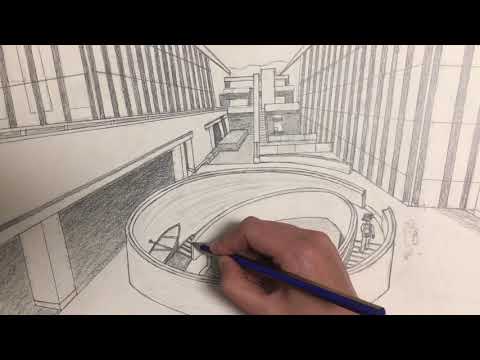 How to Draw Buildings in Charcoal| 40 Easy Lessons on Drawing Buildings