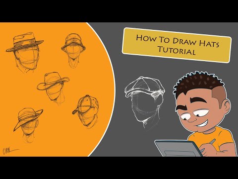 How to Draw Hats| 40 Easy Lessons on Drawing a Hat
