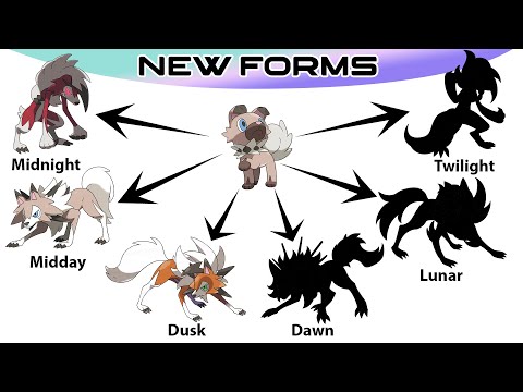 Mastering Lycanroc from Pokémon: Drawing Guide