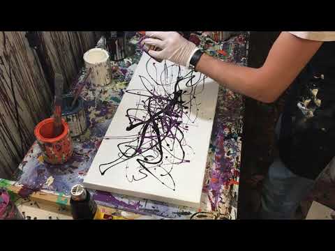 How to Paint Like Jackson Pollock| 40 Easy Lessons on Painting Like Pollock