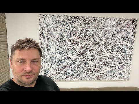 How to Paint Like Jackson Pollock| 40 Easy Lessons on Painting Like Pollock