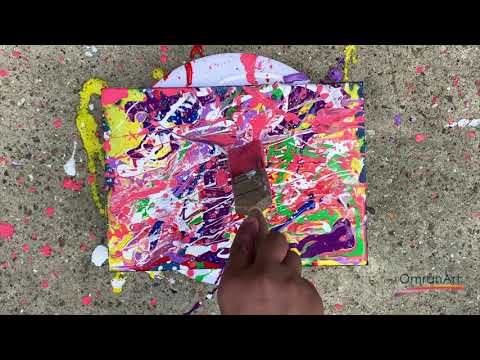 How to Paint Like Jackson Pollock| 40 Easy Lessons on Painting Like Pollock