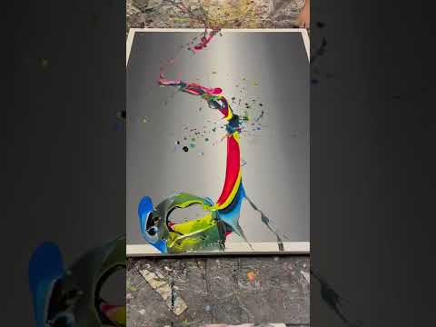 How to Paint Like Jackson Pollock| 40 Easy Lessons on Painting Like Pollock