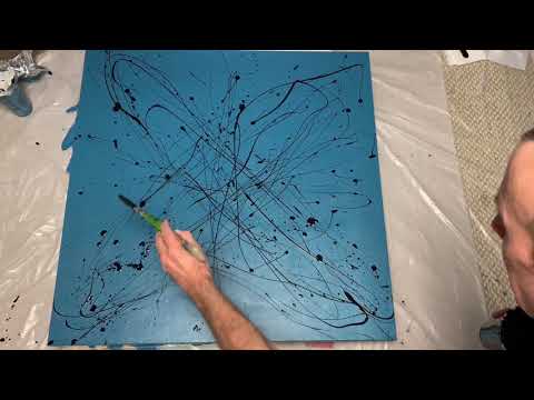 How to Paint Like Jackson Pollock| 40 Easy Lessons on Painting Like Pollock