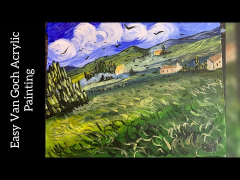 How to Paint Like Van Gogh| 40 Easy Lessons on Painting Like Van Gogh