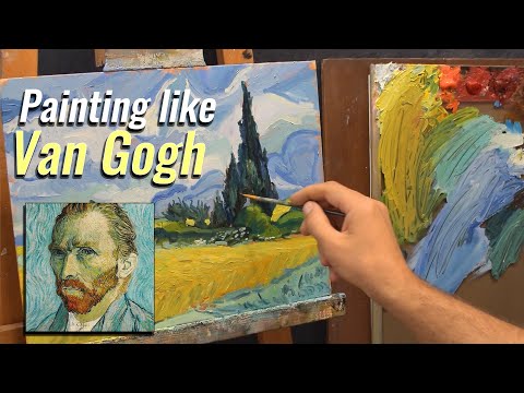 How to Paint Like Van Gogh| 40 Easy Lessons on Painting Like Van Gogh