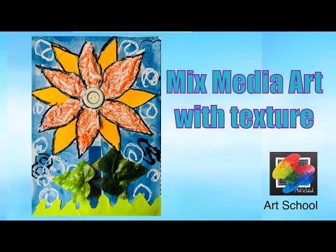 Mixed Media Art Lessons| 40 Easy Lessons on Mixed Media Art Lessons