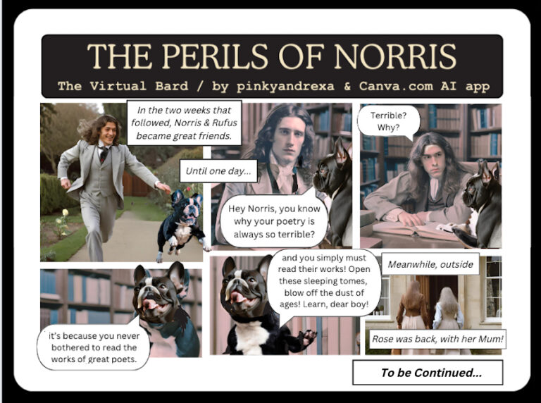 The Perils of Norris AI cartoon by pinkyandrexa aka Sara L Russell ...
