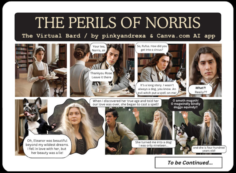 The Perils of Norris AI cartoon by pinkyandrexa aka Sara L Russell ...