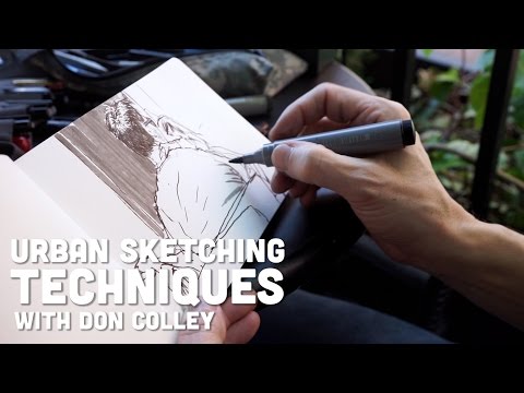 Urban Sketching | 40 Easy Lessons on Urban Sketching Styles