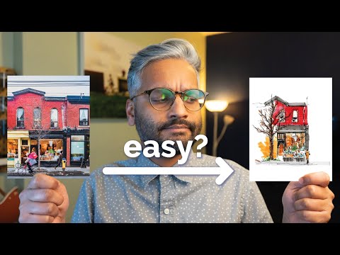 Urban Sketching | 40 Easy Lessons on Urban Sketching Styles
